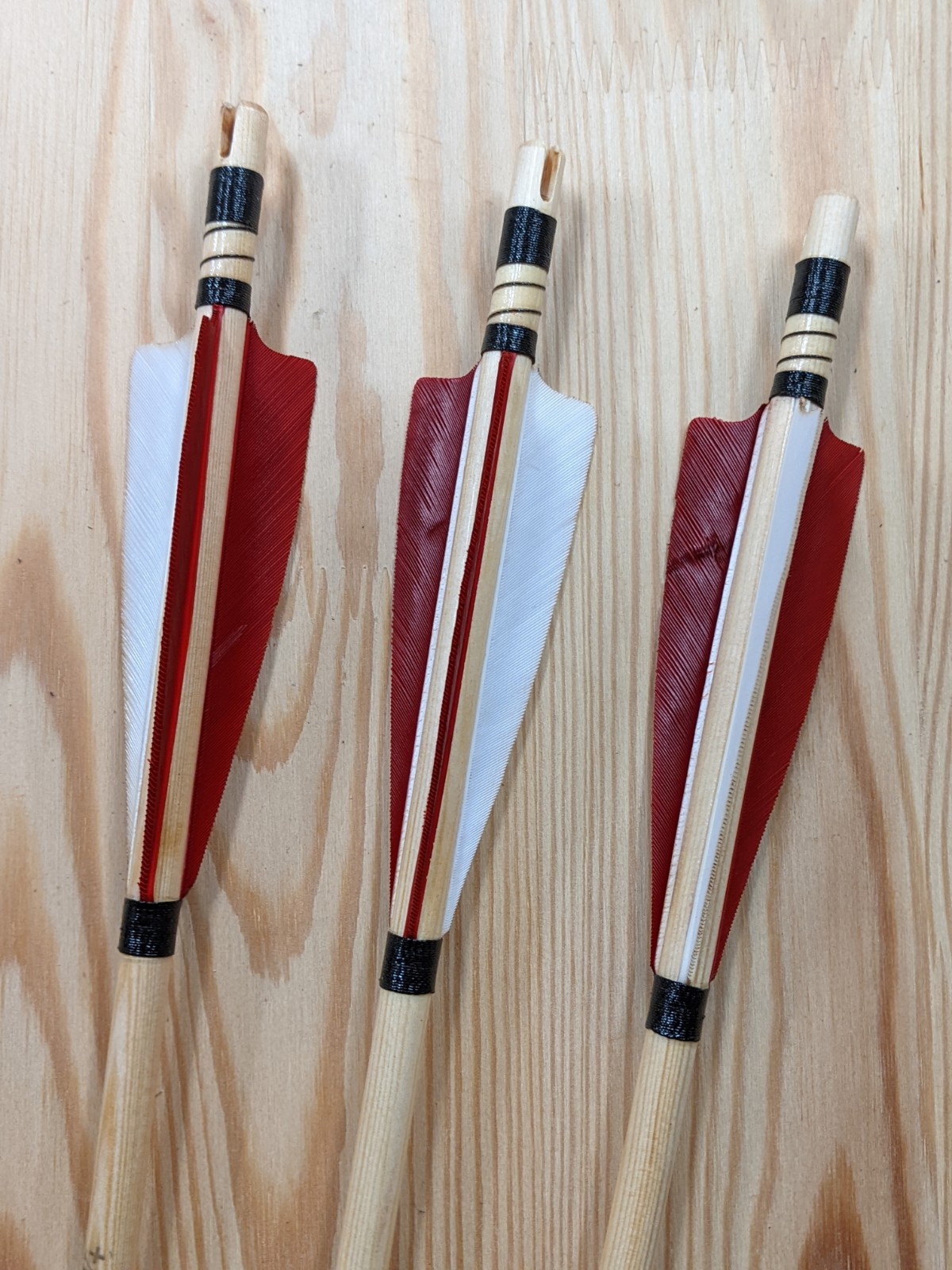 30", V Spine Self Nock
