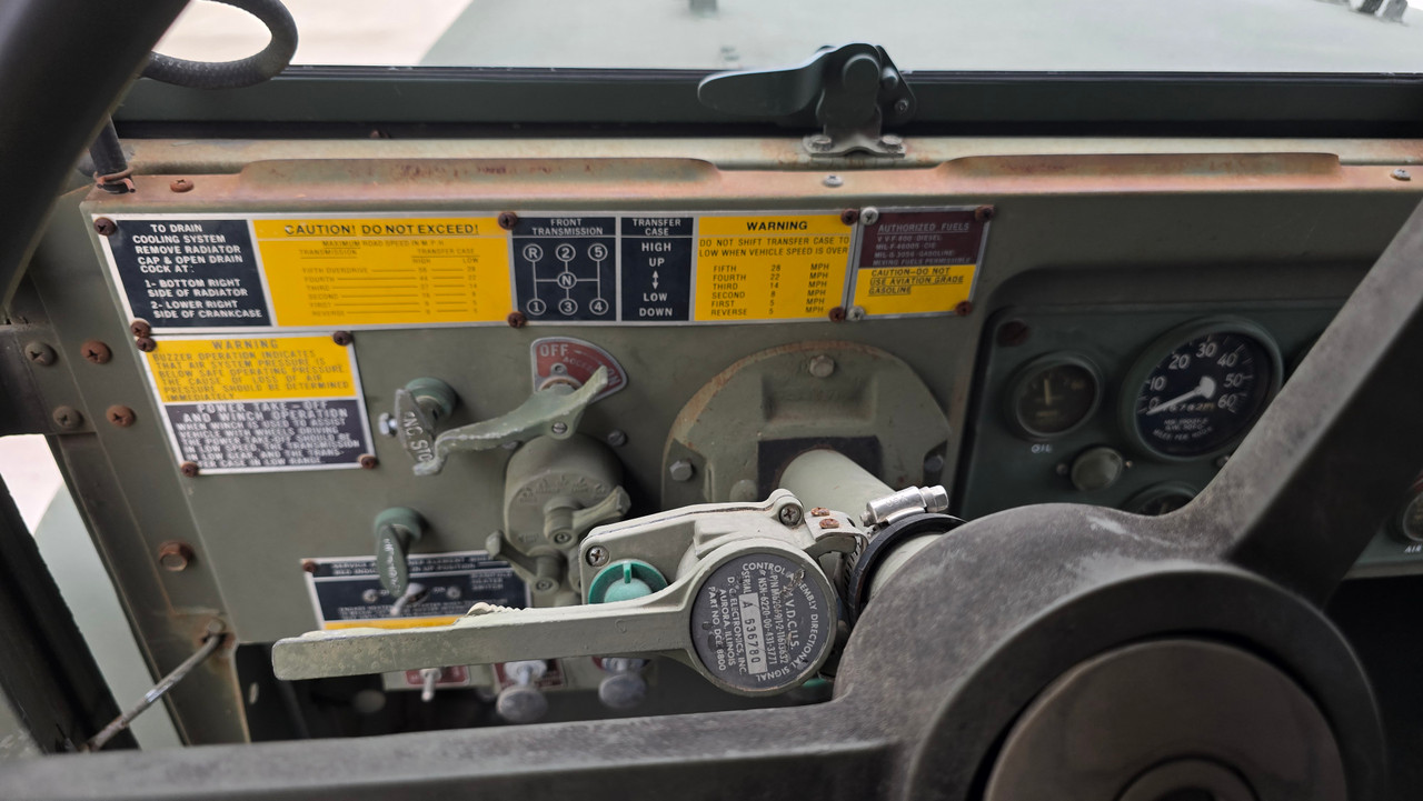 M35A2 Deuce and a Half USAF Army military drop side multifuel 2.5 ton ...