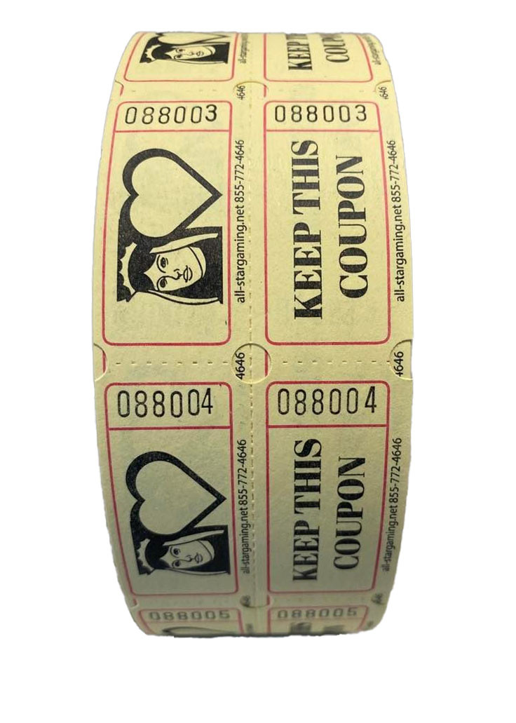 Queen of Hearts Double Roll Event Tickets - All-Star Gaming