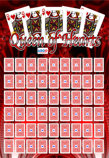 Queen of Hearts Board - All-Star Gaming