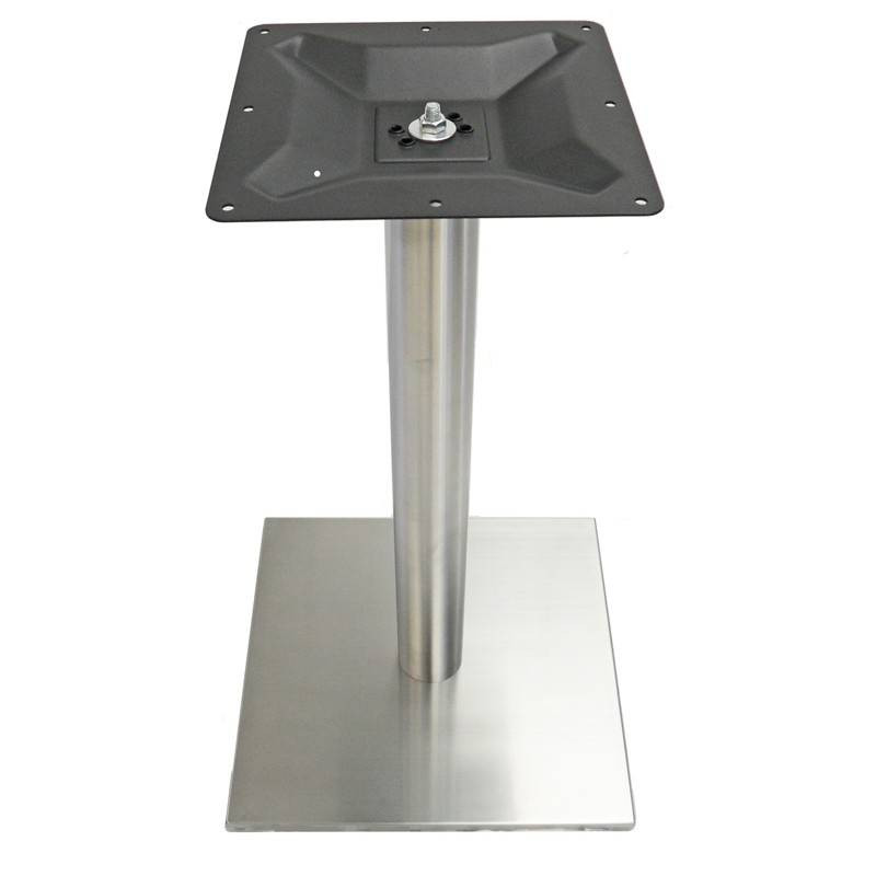 Quadrato Stainless Square Table Base 9310