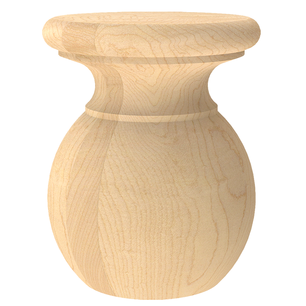 4-1/2" Classic Bun Foot BW705310