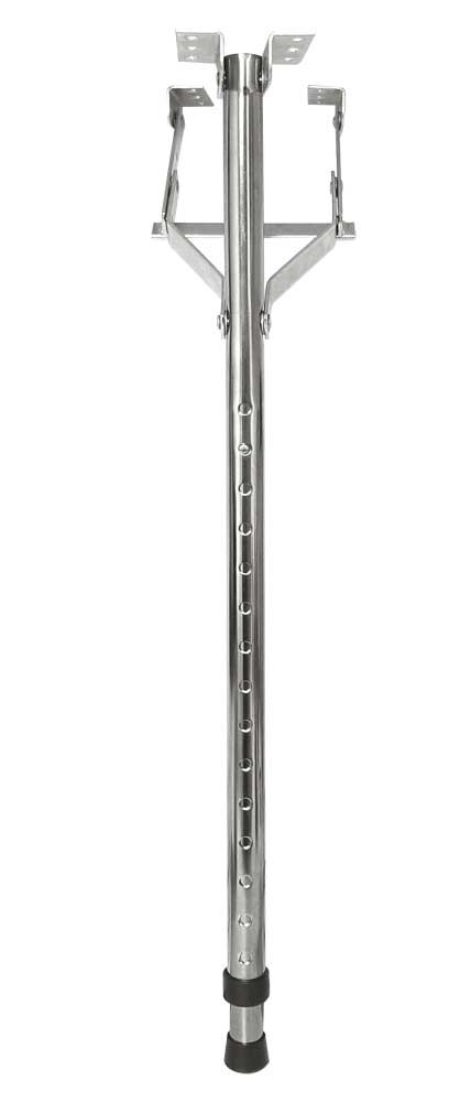 Height Adjustable Single Folding Table Leg - FS29ADJ - TableLegsOnline.com