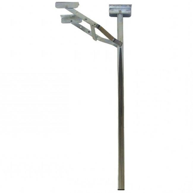 Height Adjustable Single Folding Table Leg - FS29ADJ - TableLegsOnline.com
