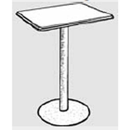 Rectangle Barista Bar Height Table Barista-HTBBR