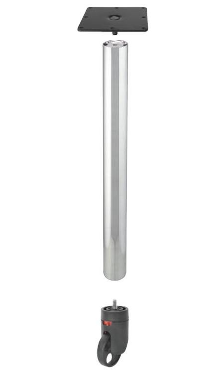 28" Electa Rolling Table Legs - Set ELECTA-28