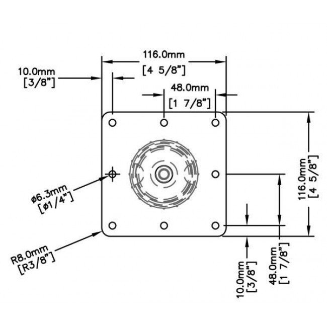 40-3/4" Bar Height - Leg BAR41-LEG
