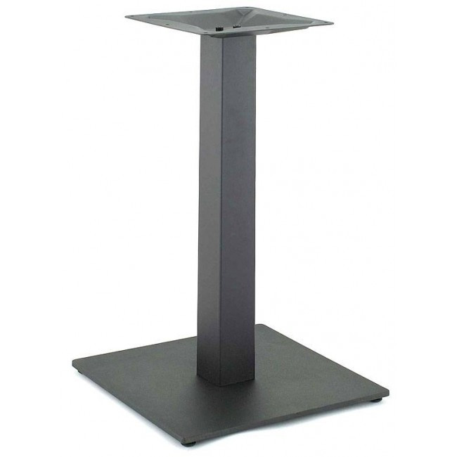 Powdercoated Square Black Table Base PDC8590