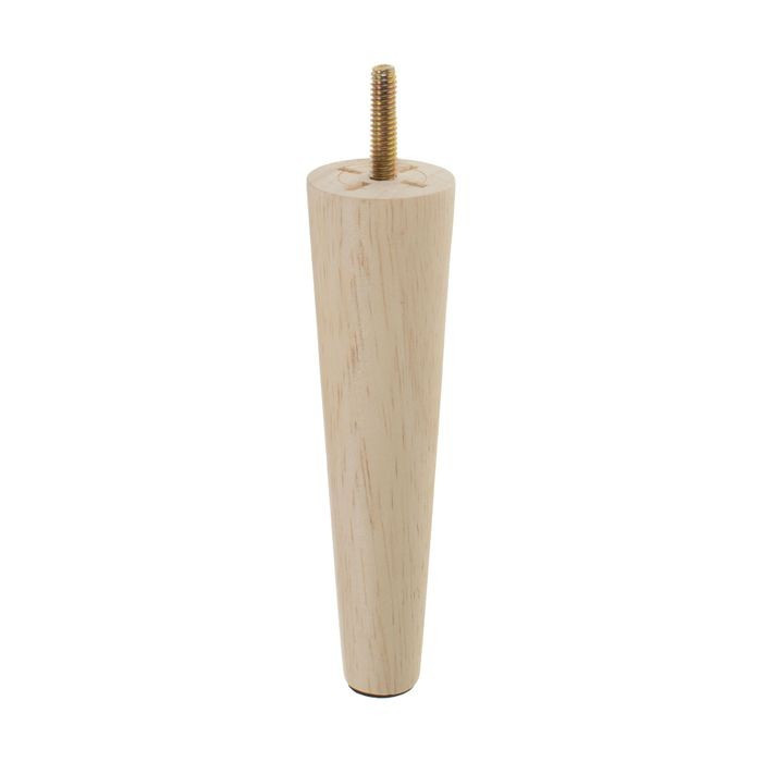 6" Square Tapered Wood Furniture Leg