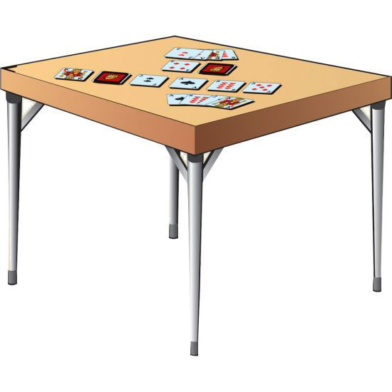 Folding Game Table Legs, Set of Four FLS4