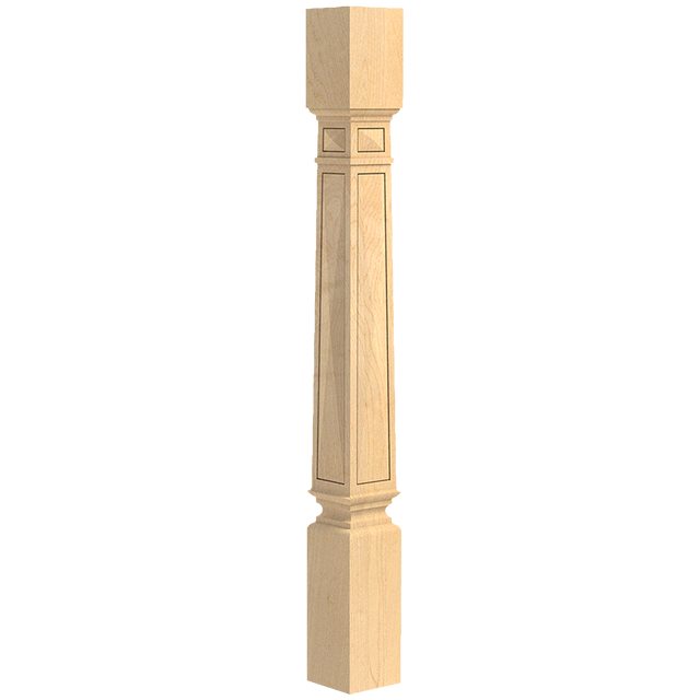 34-1/2" Traditional Reeded Table Leg BW150220