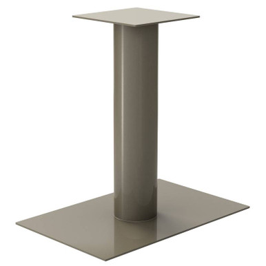 Low Profile 6" Diameter Rectangle Table Base 187XL