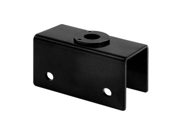 U-Bracket, steel, black, inside dimension 20mm, M10 63795314