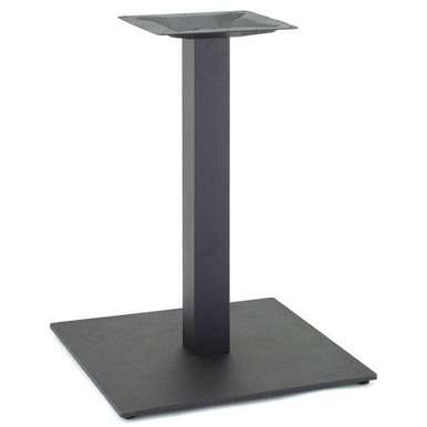 Powdercoated Square Black Table Base PDC8590