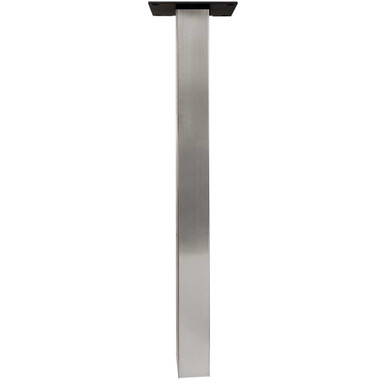 2" Square Stainless Steel Table Leg SQ50W-SS