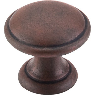 Top Knobs - Rounded Knob - Patina Rouge (TKM1225)