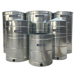 500 Gallon Galvanized Water Storage Tank | Texas Metal Tanks