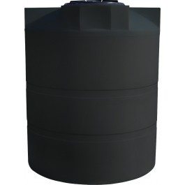 825 Gal Vertical Water Tank | CRMI Black Plastic