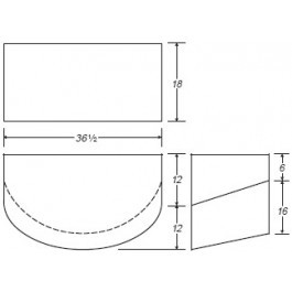 40 Gallon Marine Holding Tank | B150