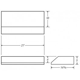 7 Gallon Marine Fresh Water Tank | B395