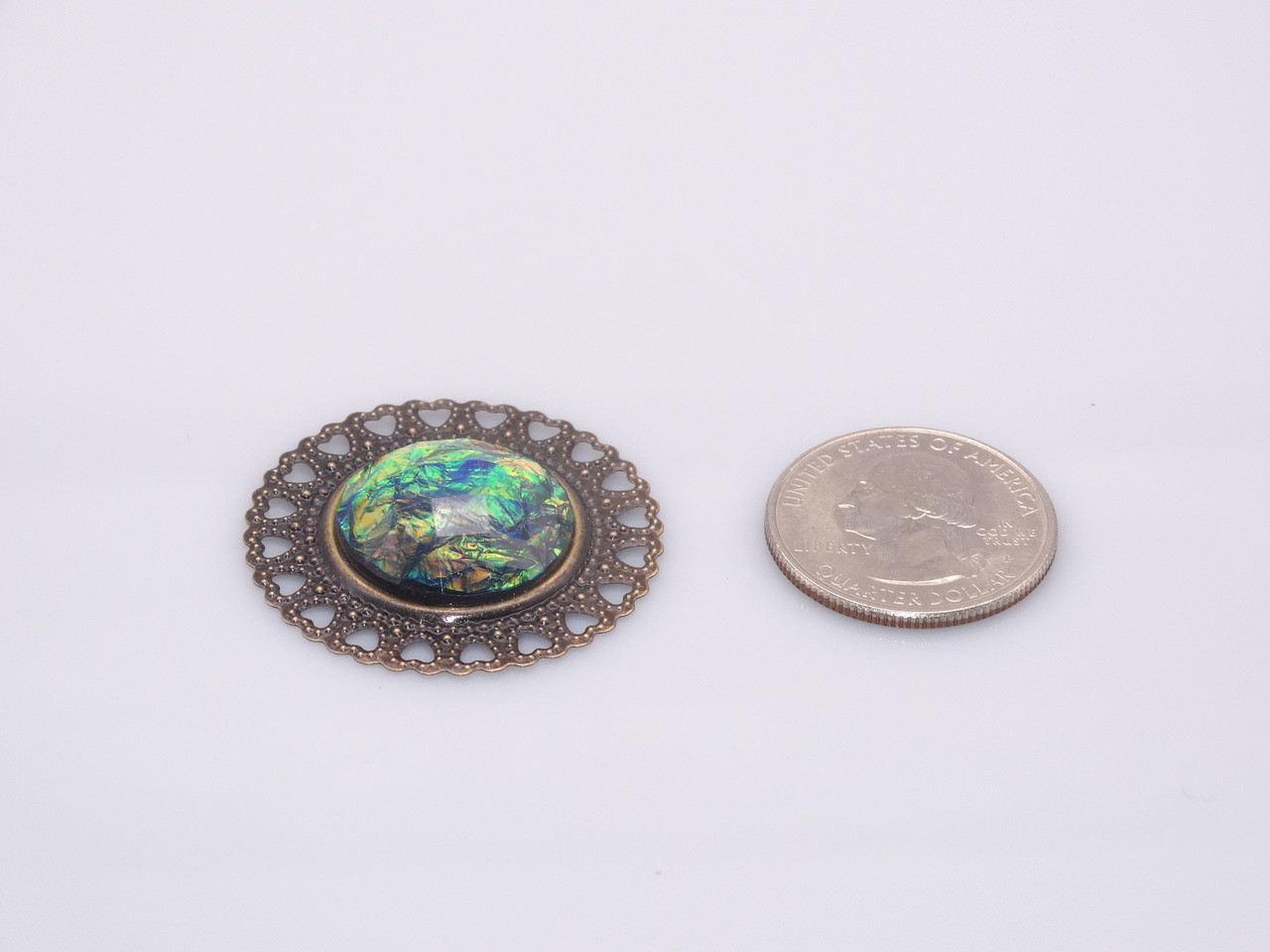 20 Pieces - Emerald Earthstone - Shi'dor