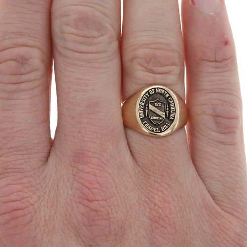 Yellow Gold Men's University of North Carolina Chapel Hill Class Ring ...