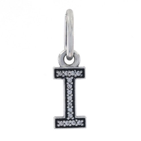 New Authentic Pandora Letter "I" Charm Sterling Silver 791321CZ Initial ...