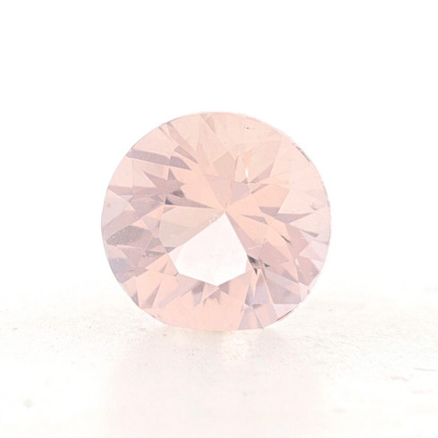 Loose Morganite - Round 1.52ct Light Pink Solitaire - Wilson Brothers ...