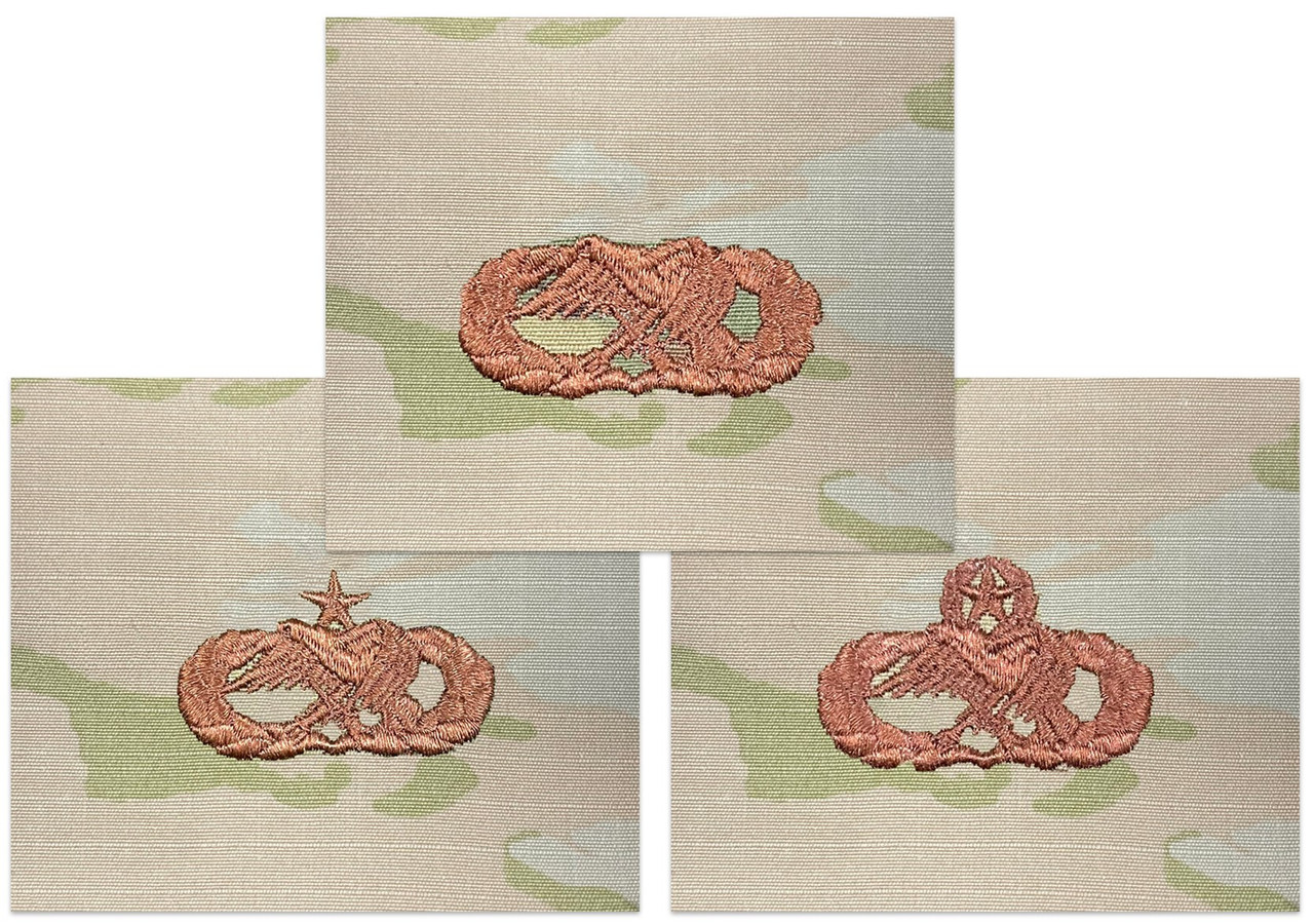 Multicam Ocp Maintenance Functional Badge Sew On Basic Senior Or Master