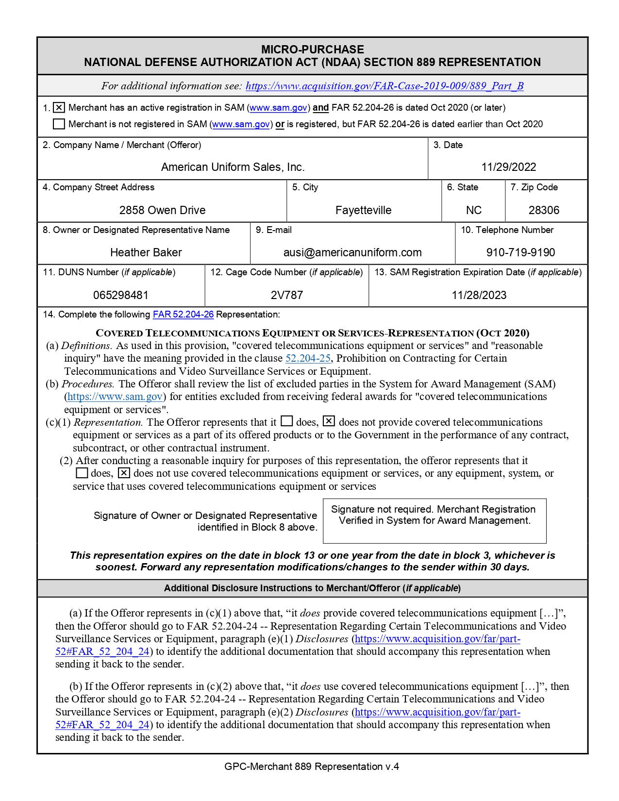 889 Form