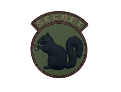 SECRET SQUIRREL MORALE PATCH FOREST PVC