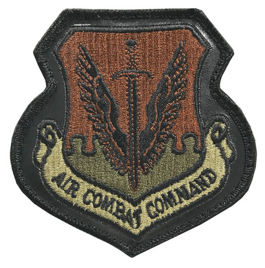 ACC Leather Patch - Multicam OCP Air Combat Command With Black Border ...