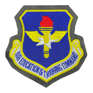 Full Color AETC Air Education And Training Command Patch With Hook ...