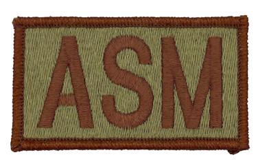 Multicam OCP ASM Patch with Hook Backing (Spice Brown Letters and Border)