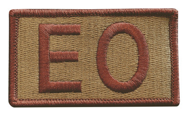 Multicam OCP EO Patch with Hook Backing (Spice Brown Letters and Border)