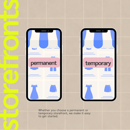 Temporary vs. Permanent Storefronts: What's the Difference? - Shirts ...