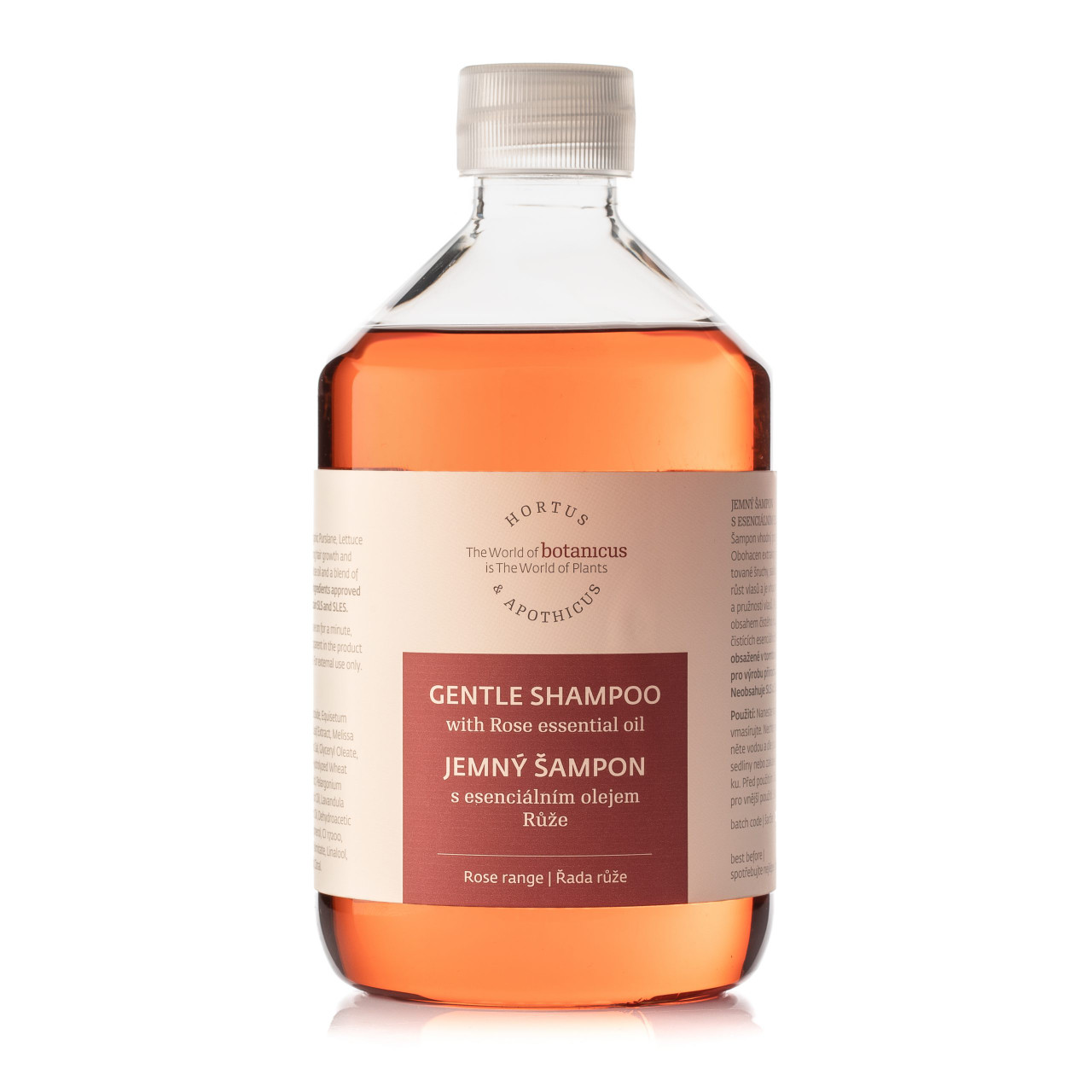 Gentle Shampoo with Rose Essential Oil | 16.9oz
