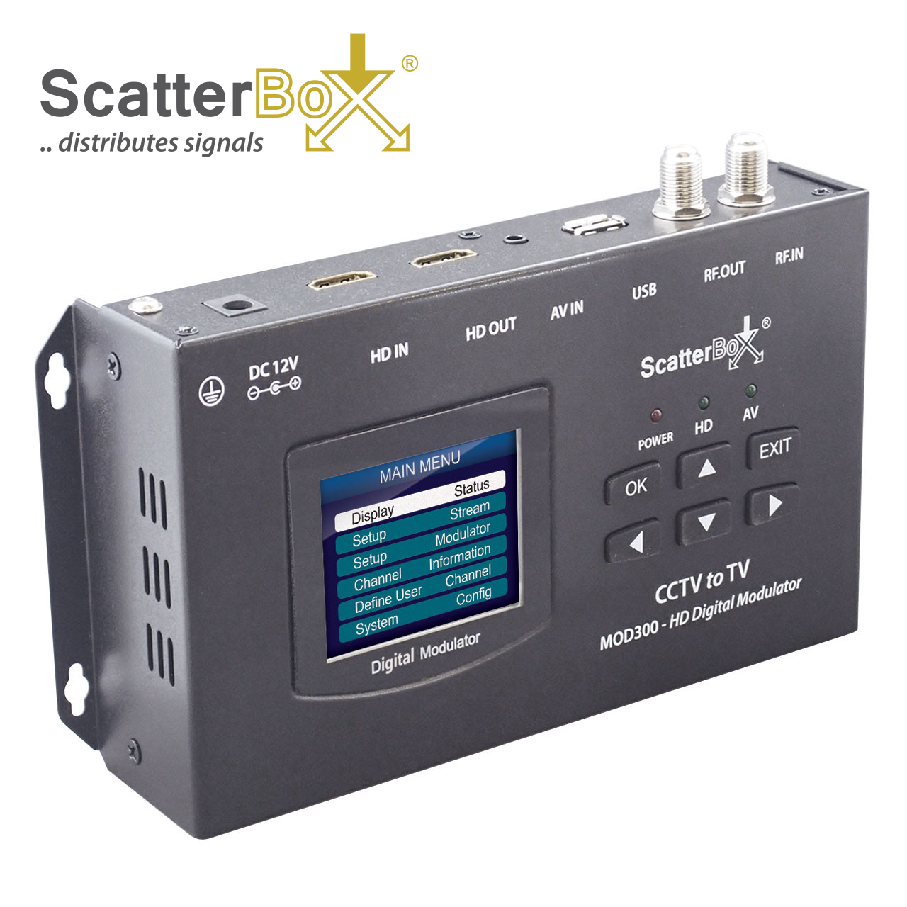 HD Digital Modulator - CCTV To TV - System Q Ltd