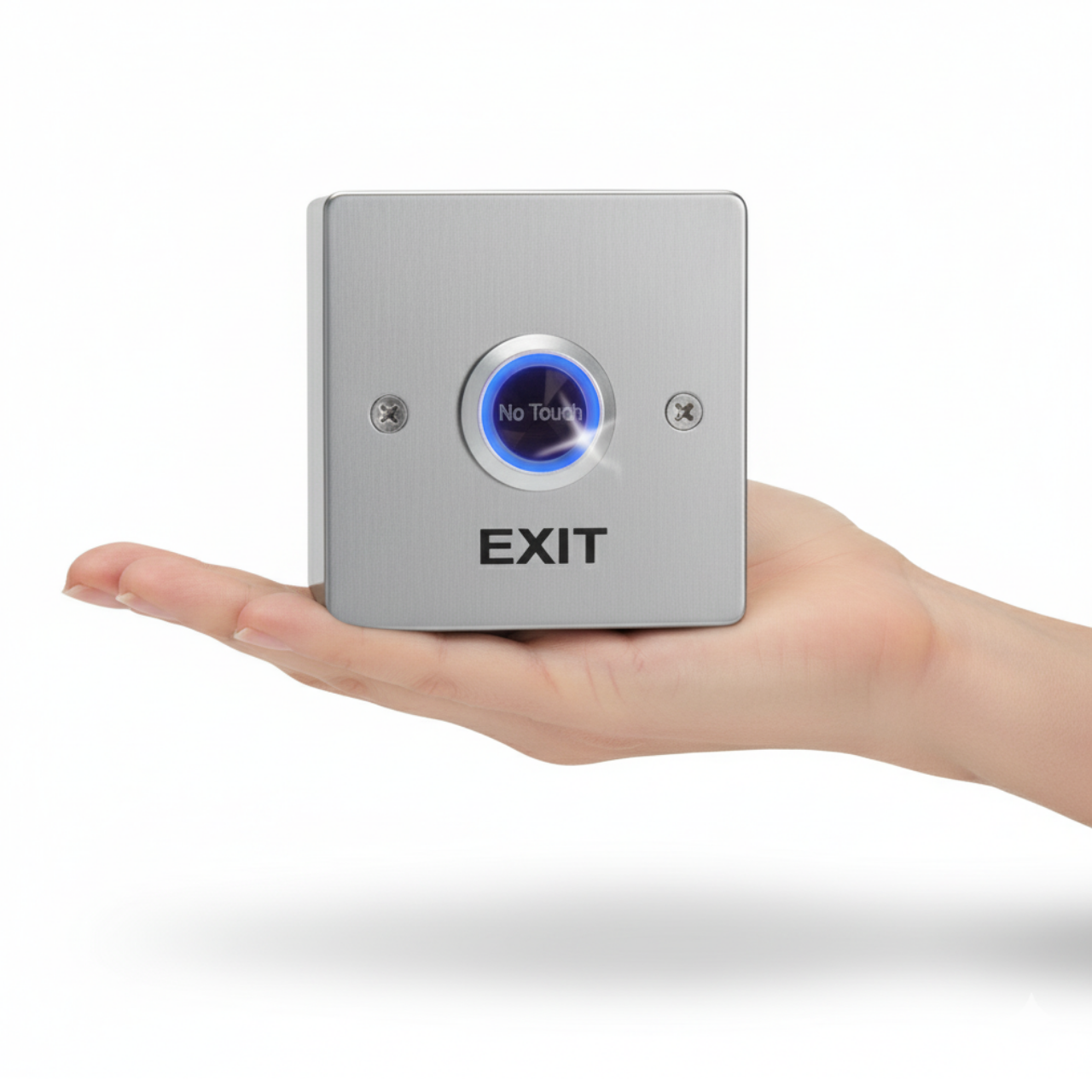 Stainless Steel Contactless Exit Button - System Q Ltd