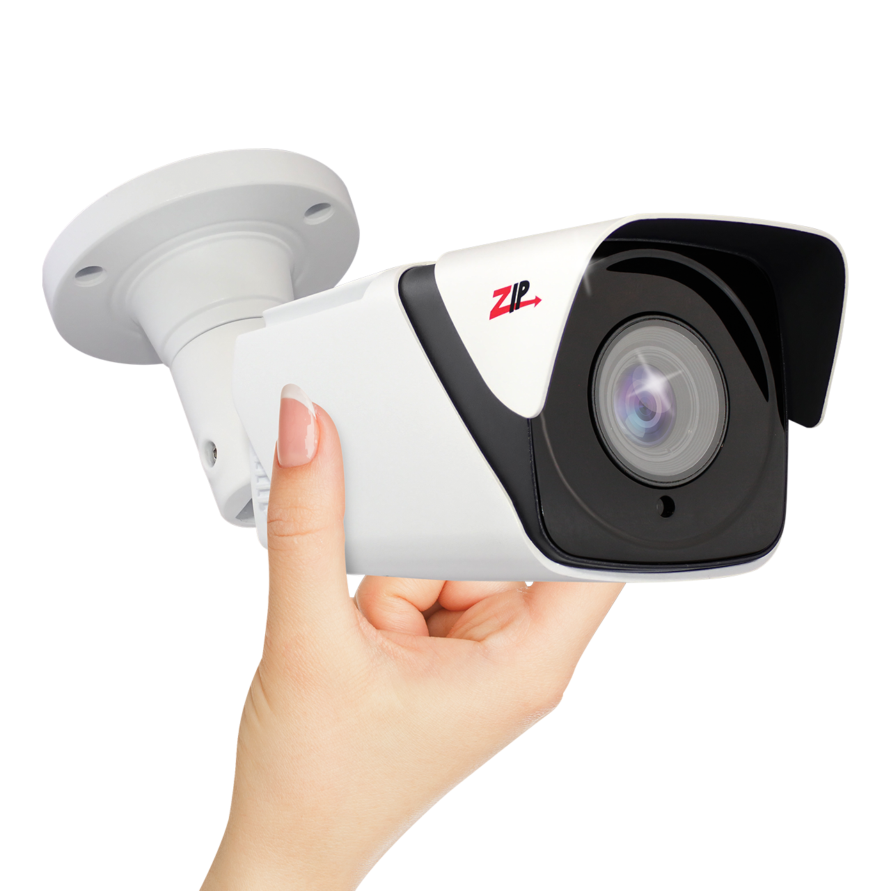 Zip IP 8MP 4K PRO Long Range BULLET 5-50mm - White - System Q Ltd