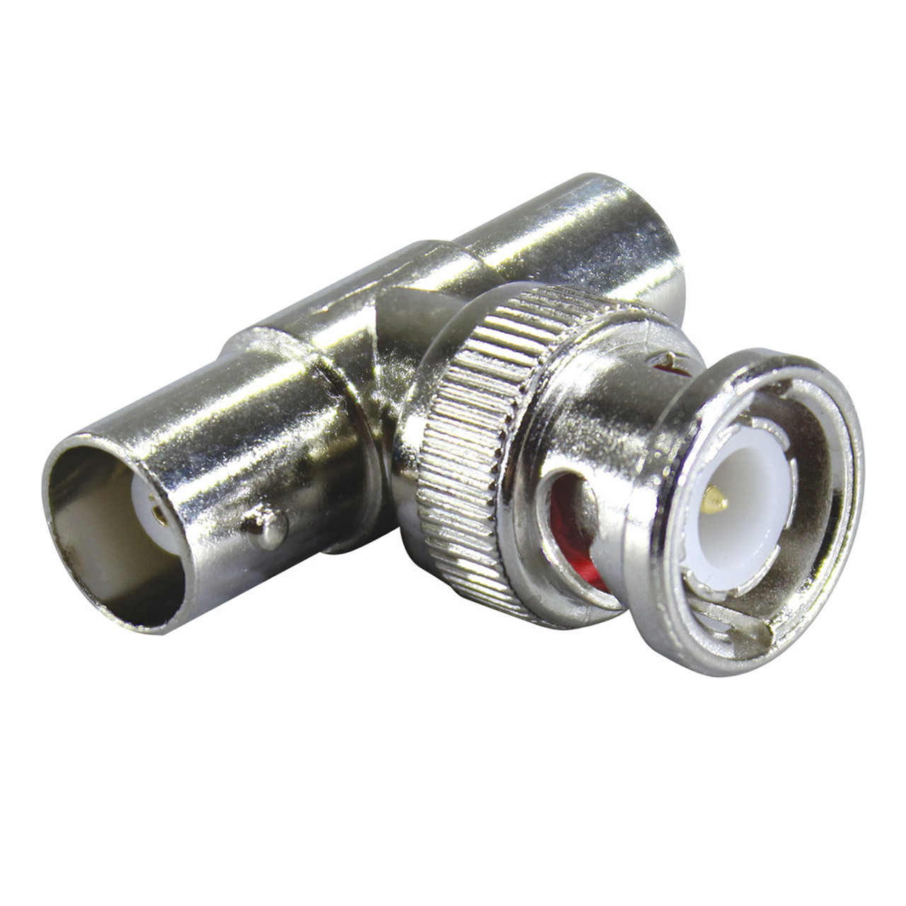 BNC T-Piece Male - 2 Way Female - System Q Ltd