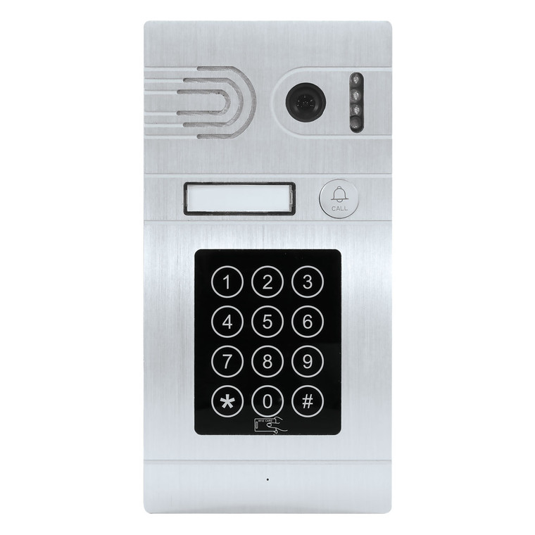 Door Entry Camera With Secure Key Fob & Key Pad Access - System Q Ltd
