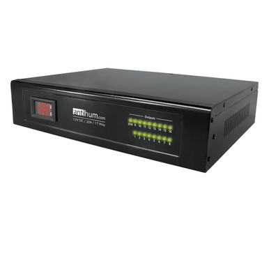 Professional PSU - Rack Mount - 12V DC 20A - 17 Output - System Q Ltd