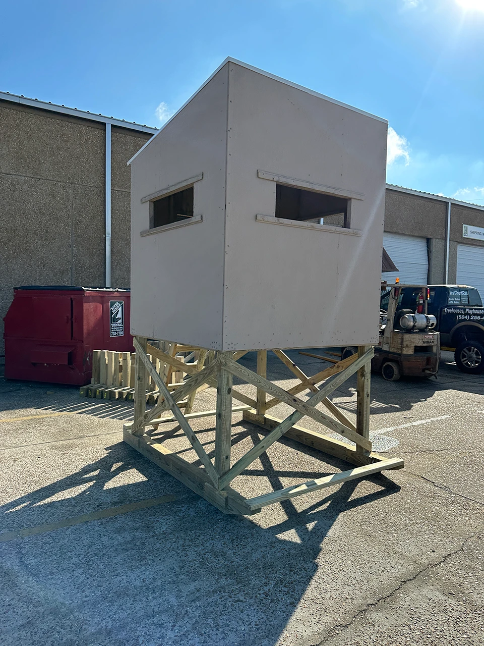 4 x 6 Lifetime Deer Box Stands Shooting Houses