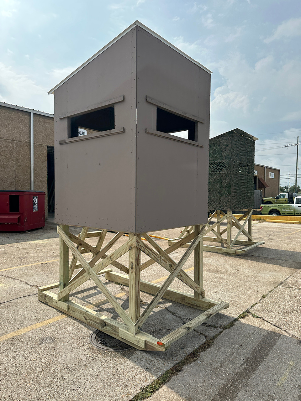 5x5 Lifetime Deer Box Stands Shooting Houses