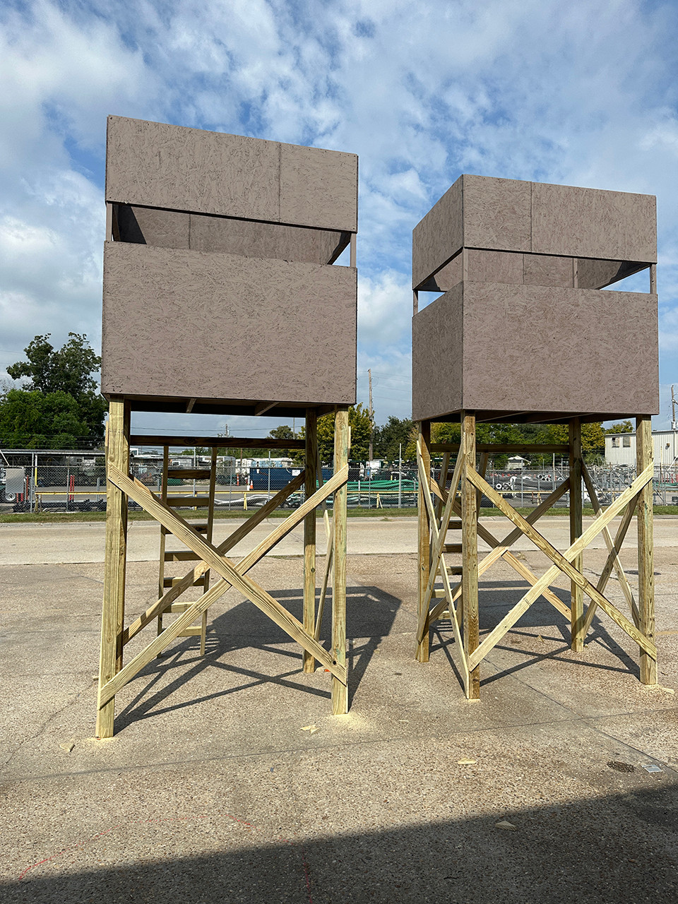 4 x 6 Economy Deer Box Stands Shooting Houses Deer Blinds