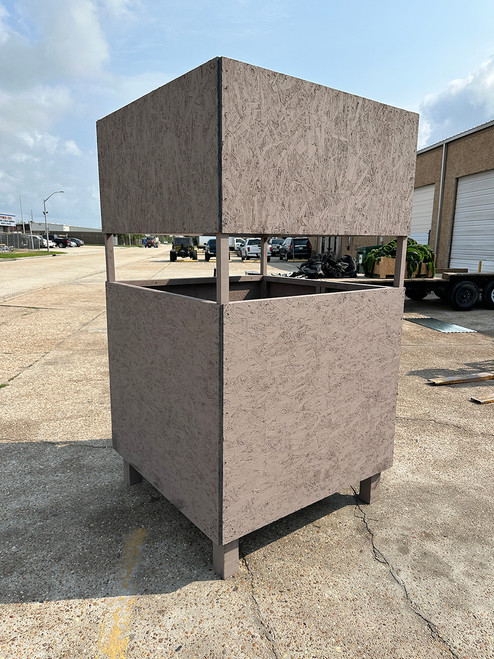 4 x 4 Economy Deer Box Stands Shooting Houses Deer Blinds