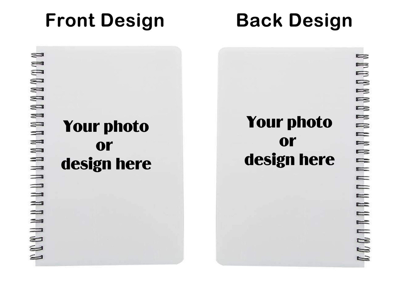 Personalized Notebook, custom photo notebook, small notebook