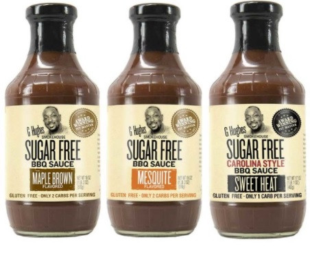 G Hughes Sugar Free BBQ Sauces 510g - Coresupplements.ca