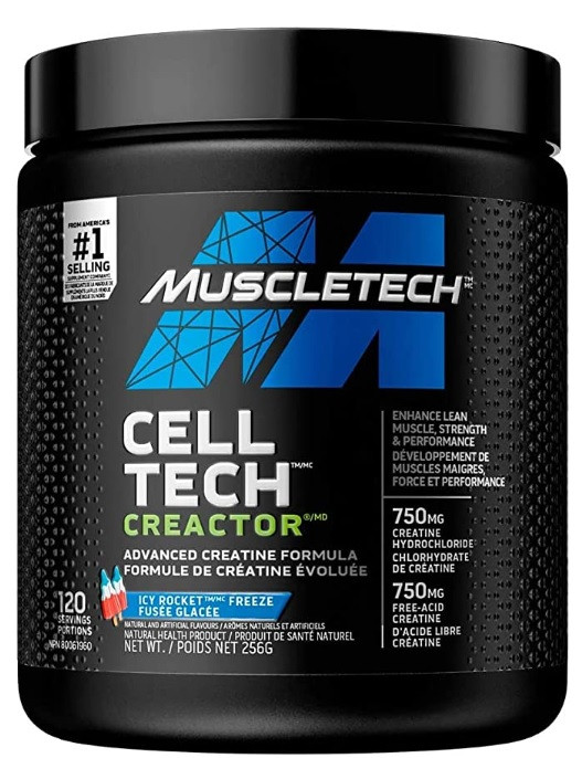 MuscleTech Cell-Tech Creactor Creatine HCL Powder 120 Servings ...